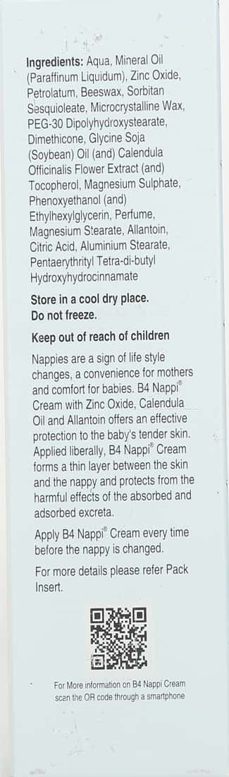Buy B4 NAPPI BABY RASH CREAM TUBE OF 75 G Online & Get Upto 60% OFF at ...