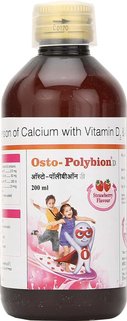 Buy OSTOPOLYBION D BOTTLE OF 200ML SUSPENSION Online & Get Upto 60% OFF ...