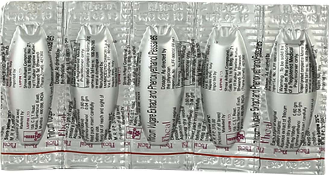 Buy FHEAL VAG PESSARIES Online & Get Upto 60% OFF at PharmEasy