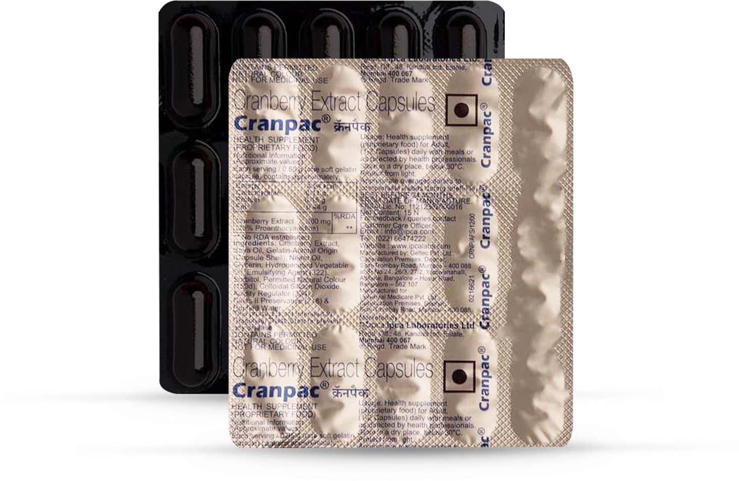 Buy CRANPAC STRIP OF 15 CAPSULES Online & Get Upto 60% OFF at PharmEasy