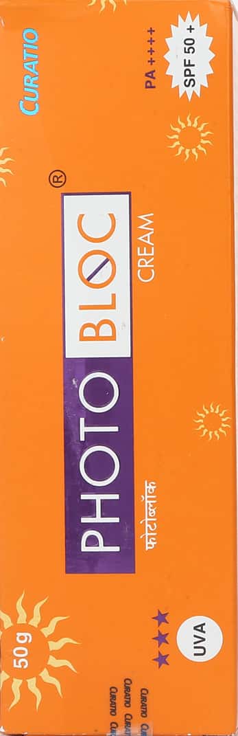 Buy PHOTO BLOC SPF 50+ PA++++ TUBE OF 50GM CREAM Online & Get Upto 60% ...