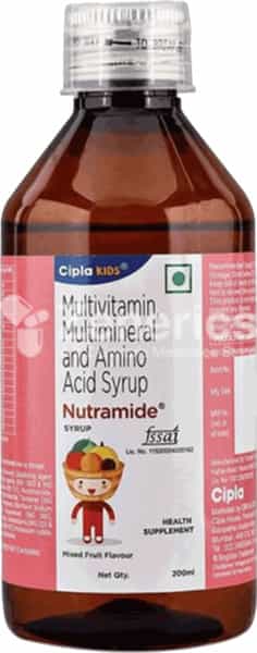 Buy NUTRAMIDE MIXED FRUIT FLAVOUR SYRUP 200ML Online & Get Upto 60% OFF ...