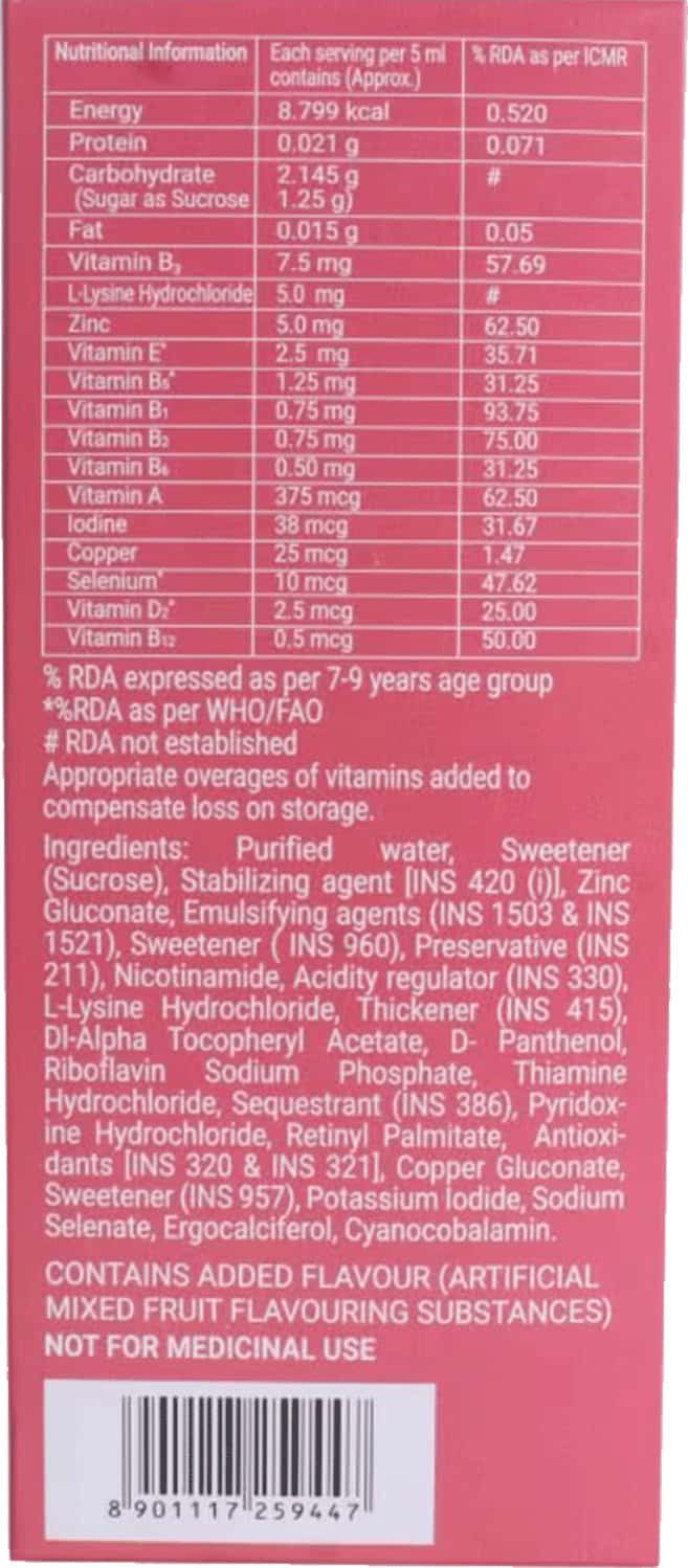 Buy NUTRAMIDE SYP 200ML Online & Get Upto 60% OFF at PharmEasy