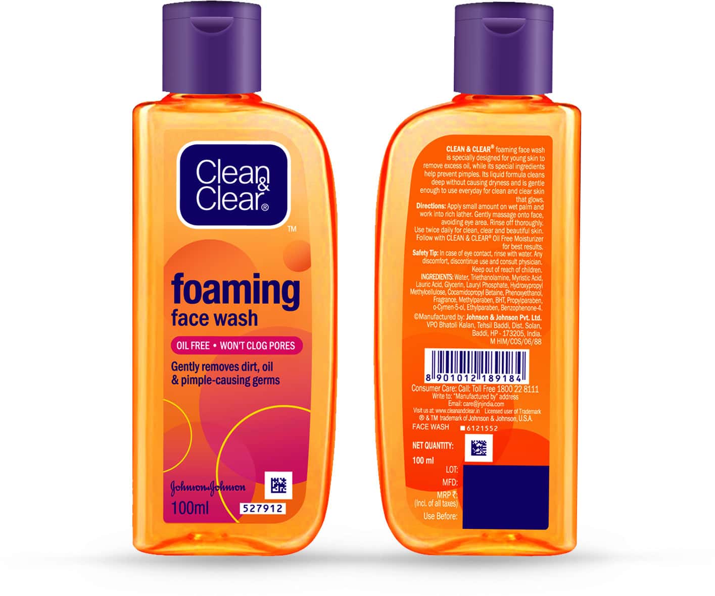 Buy CLEAN & CLEAR FOAMING FACE WASH - 100ML Online & Get Upto 60% OFF ...