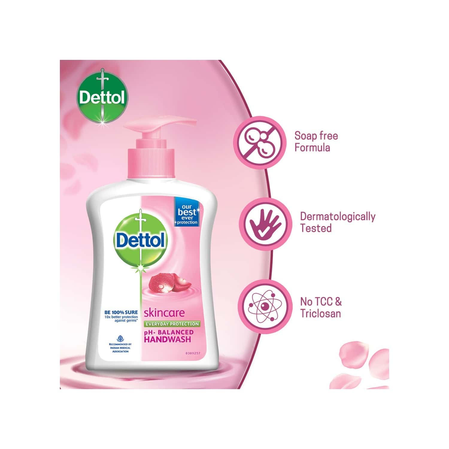 Buy DETTOL SKINCARE HANDWASH BOTTLE OF 200 ML Online & Get Upto 60% OFF ...