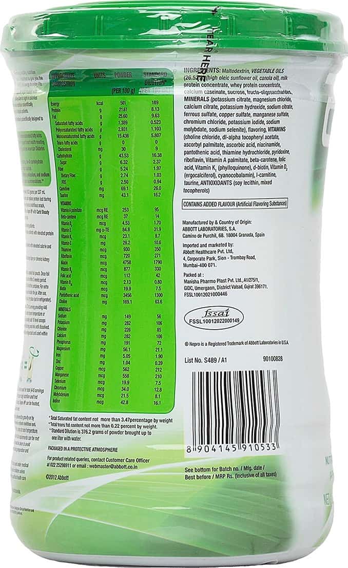 Buy NEPRO HP VANILLA NUTRITION DRINK TIN OF 400 G Online & Get Upto 60% ...