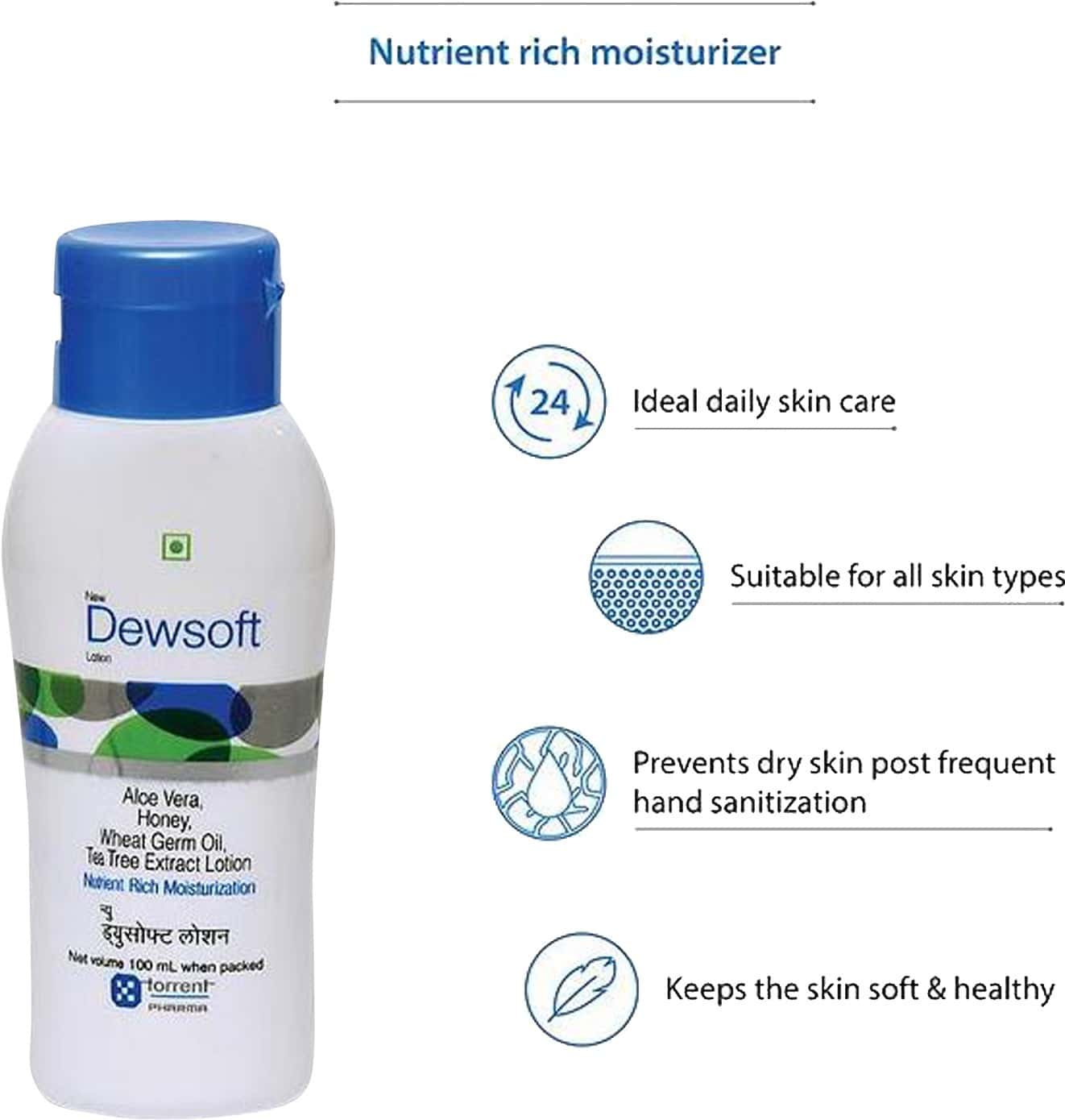 Buy NEW DEWSOFT BOTTLE OF 100ML LOTION Online & Get Upto 60% OFF at ...