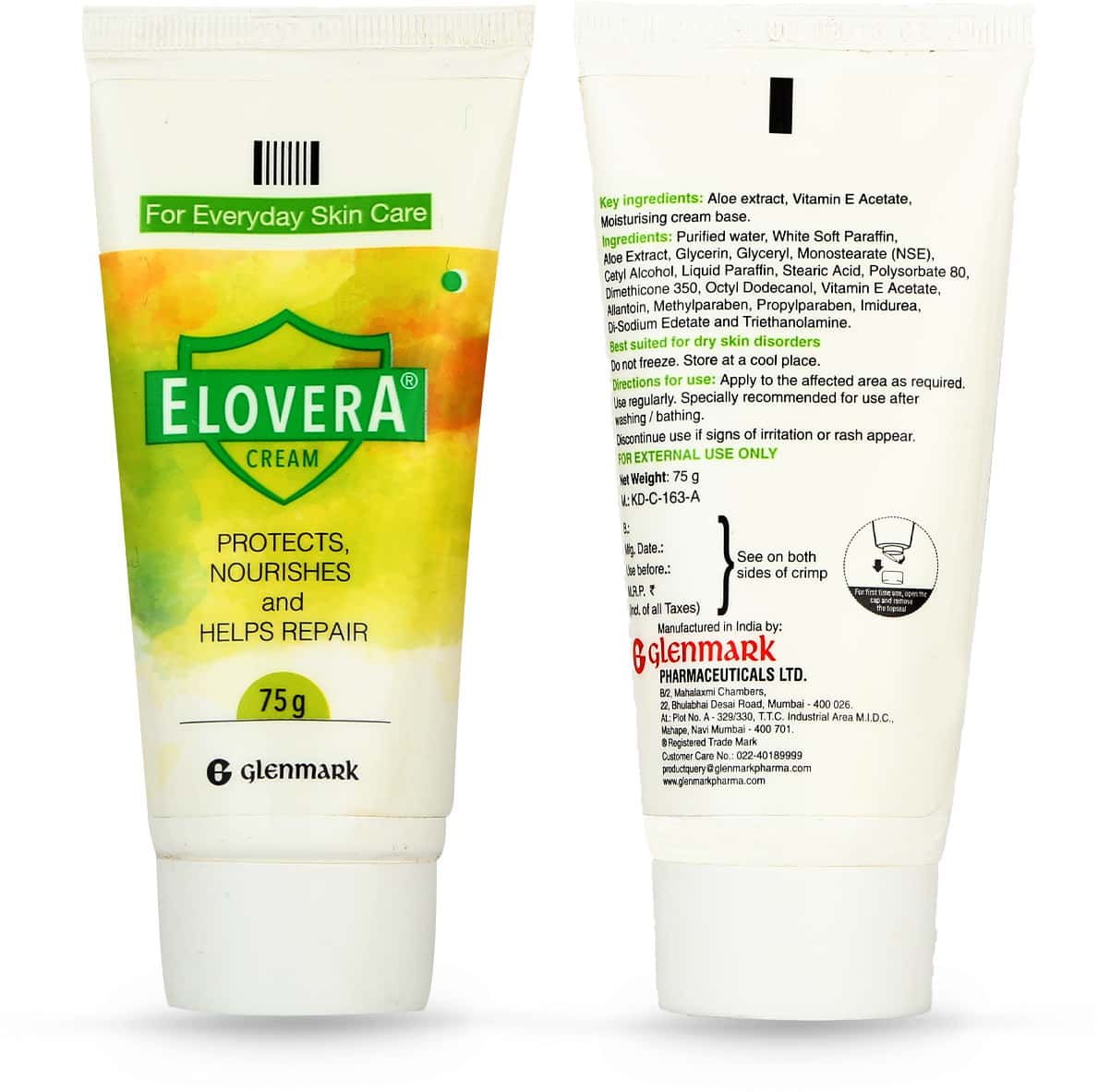 Buy ELOVERA MOISTURIZER TUBE OF 75 G Online & Get Upto 60% OFF at PharmEasy