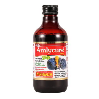 Buy AIMIL AMLYCURE DS SYRUP 200ML Online & Get Upto 60% OFF at PharmEasy