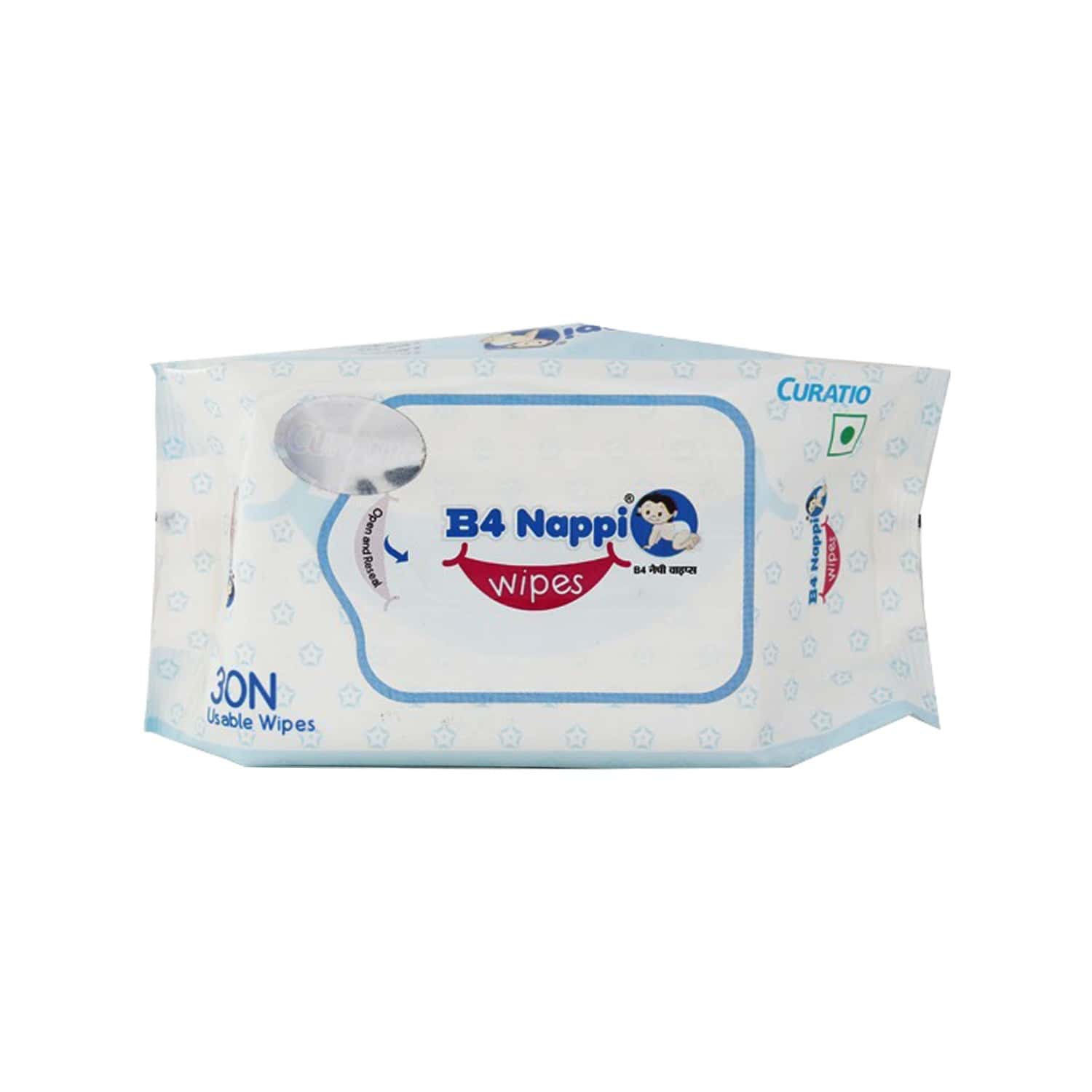 Buy B4 NAPPI PACKET OF 30 WIPES Online & Get Upto 60% OFF at PharmEasy