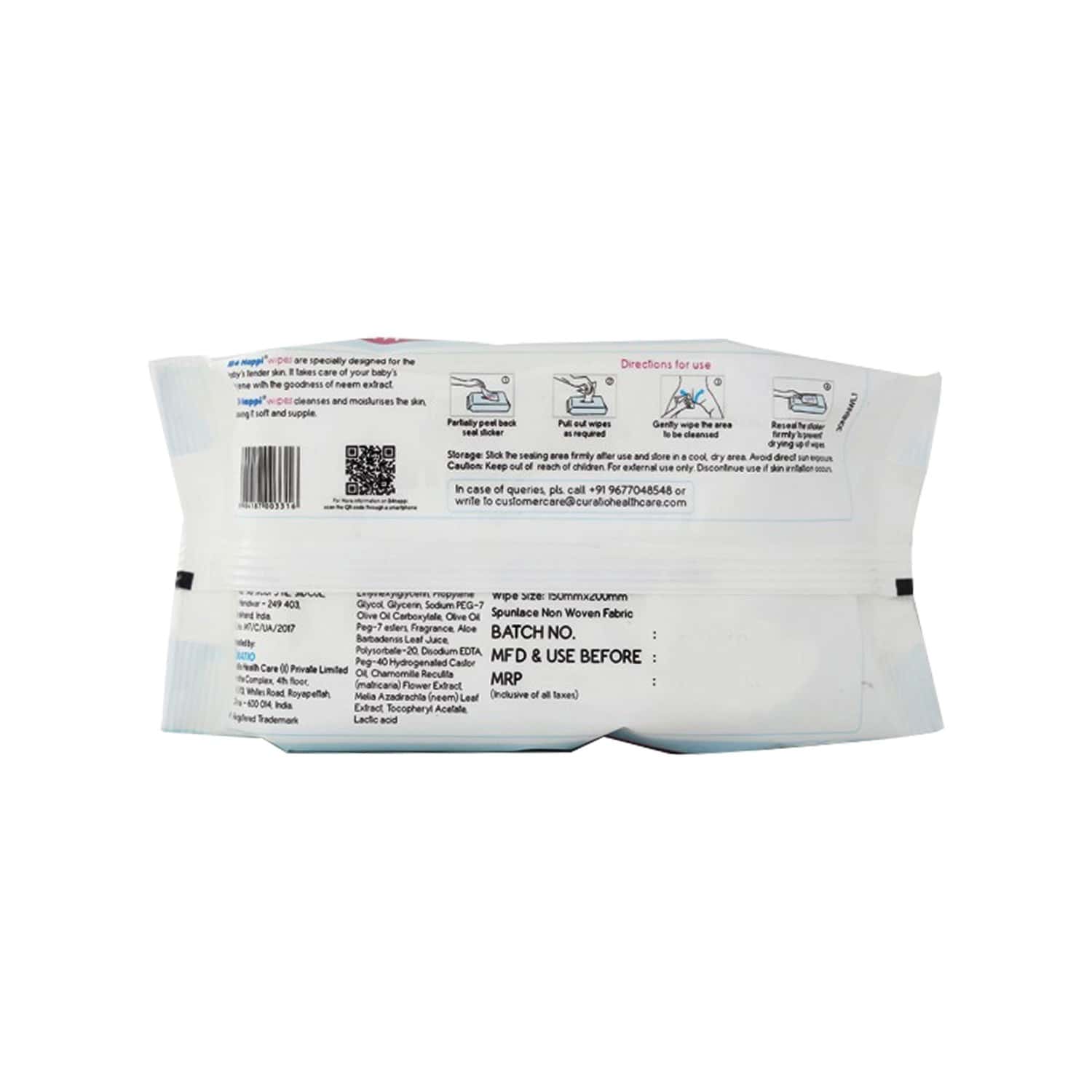 Buy B4 NAPPI PACKET OF 30 WIPES Online & Get Upto 60% OFF at PharmEasy