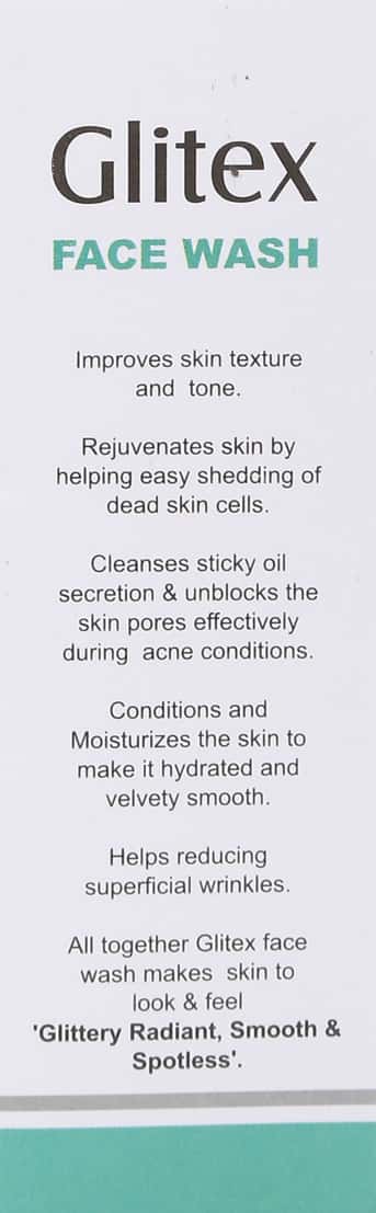 Buy GLITEX FACE WASH TUBE OF 50 G Online & Get Upto 60% OFF at PharmEasy