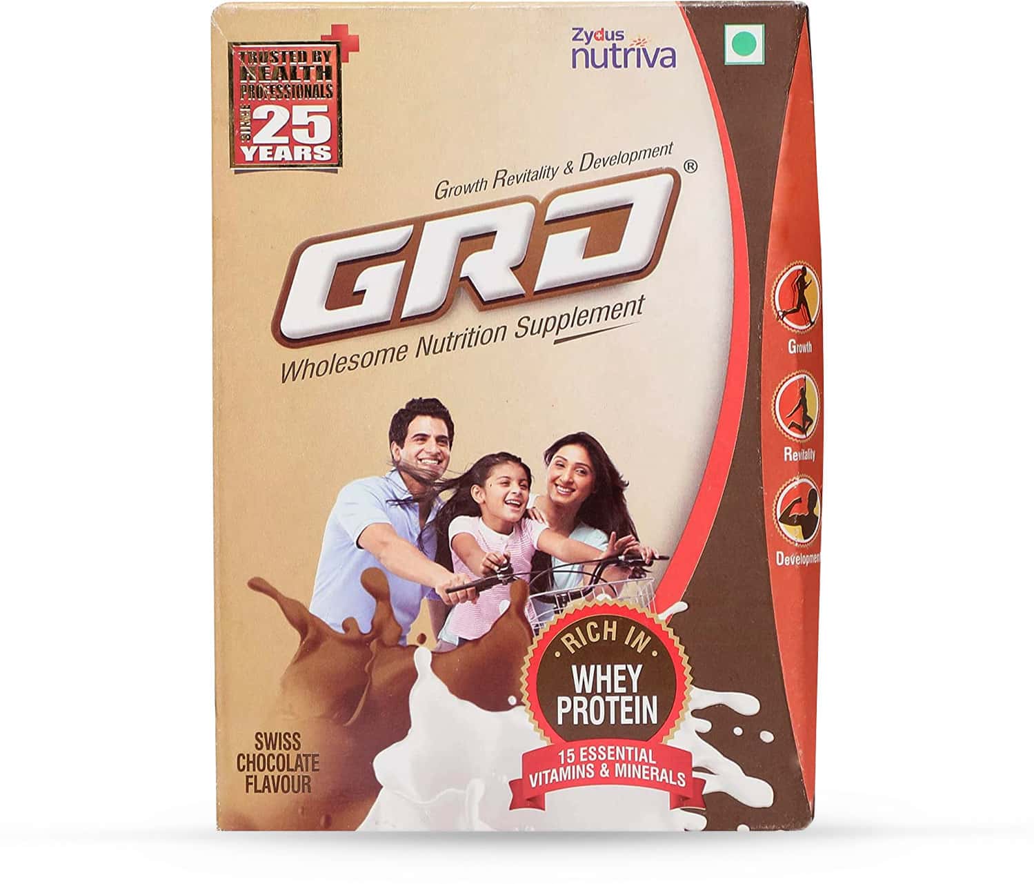 Buy GRD CHOCOLATE WHEY PROTEIN TIN OF 200 G Online & Get Upto 60% OFF ...