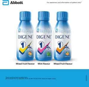 Buy DIGENE GEL ACIDITY & GAS RELIEF - 200ML MINT FLAVOUR SUGAR FREE ...