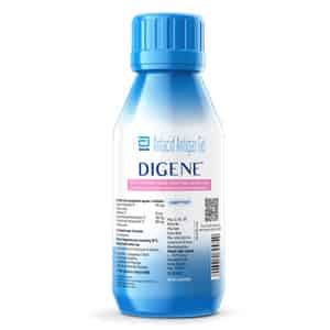 Buy DIGENE GEL ACIDITY & GAS RELIEF - 200ML MINT FLAVOUR SUGAR FREE ...