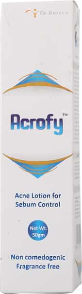 Buy ACROFY ACNE LOTION BOTTLE OF 50G Online & Get Upto 60% OFF at PharmEasy