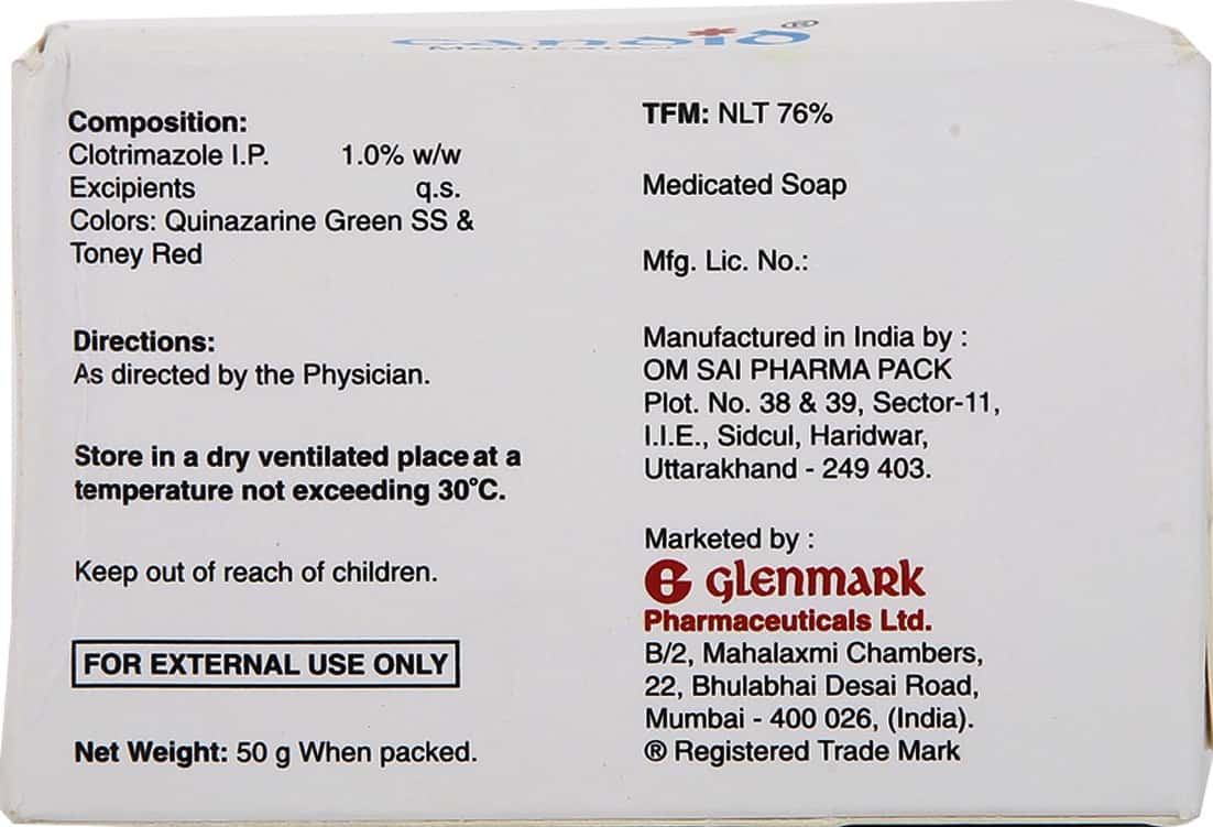 Buy CANDID 1% SOAP 50GM Online & Get Upto 60% OFF at PharmEasy