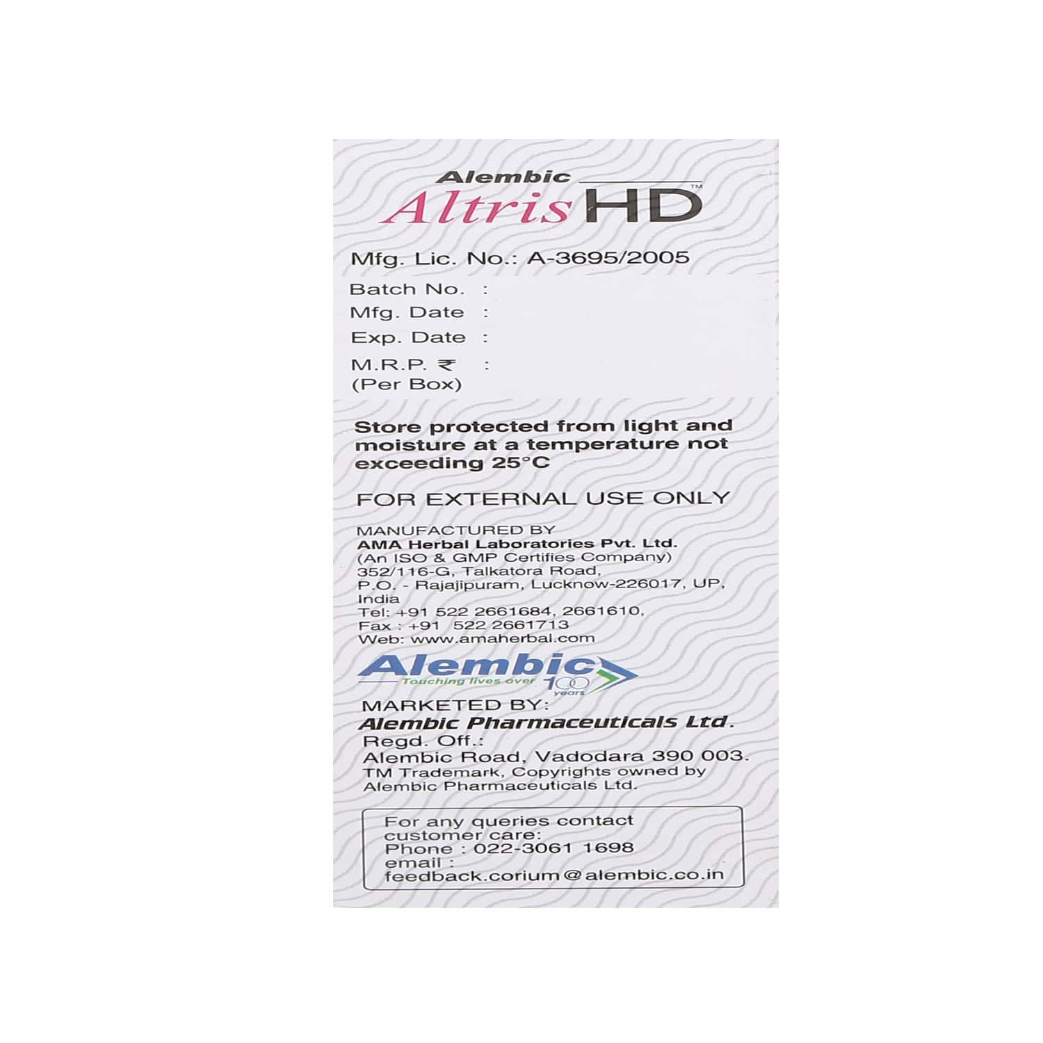 Buy Altris Hd Hair Hue Therapy Soft Black Ki Online & Get Upto 60% OFF ...