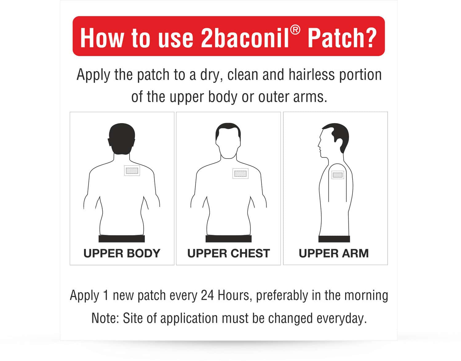 Buy 2BACONIL - 21MG STEP 1 NICOTINE PATCH PACKET OF 7 'S | HELPS QUIT ...