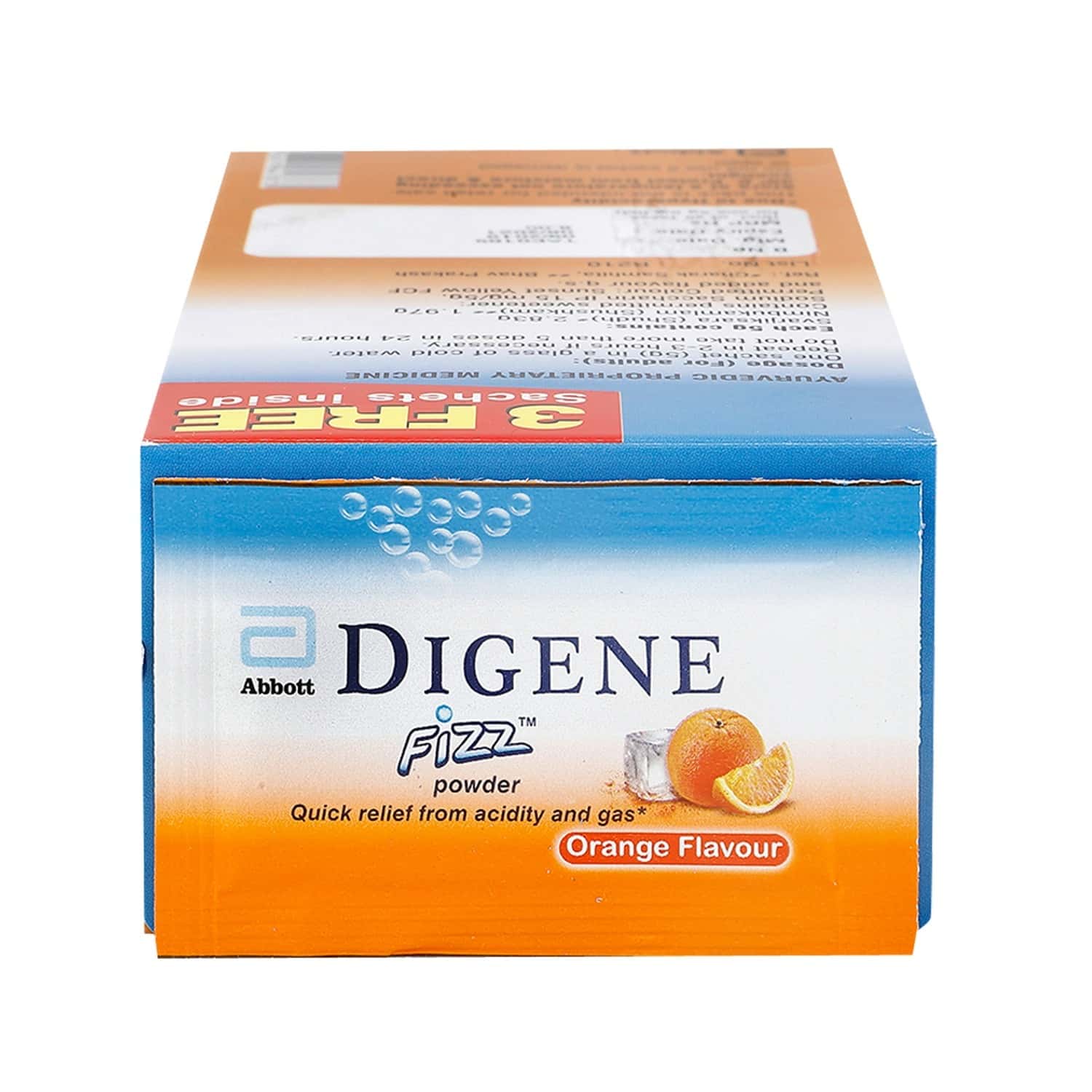 Buy Digene Fizz Orange Antacid Sachet Of 5 G Online at Flat 18% OFF ...