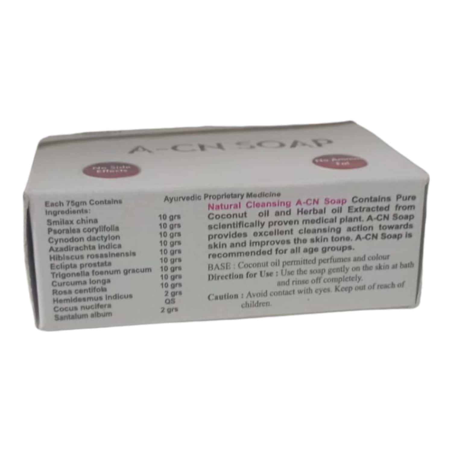 Buy A CN SOAP 75GM Online & Get Upto 60% OFF at PharmEasy