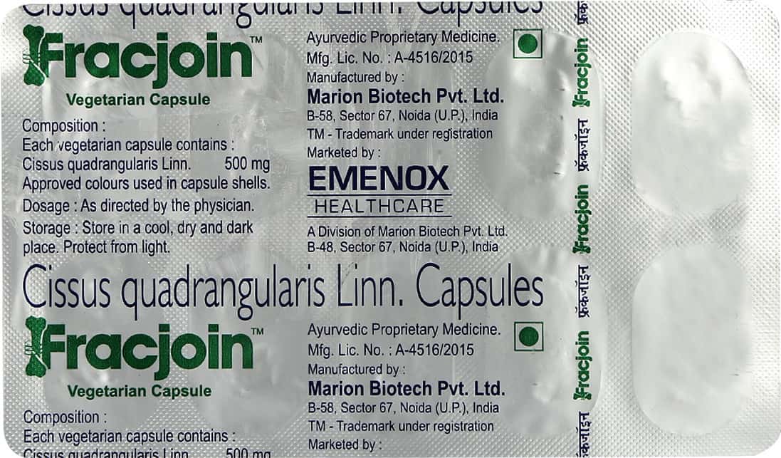 Buy FRACJOIN 500MG CAPSULES 10 Online & Get Upto 60% OFF at PharmEasy