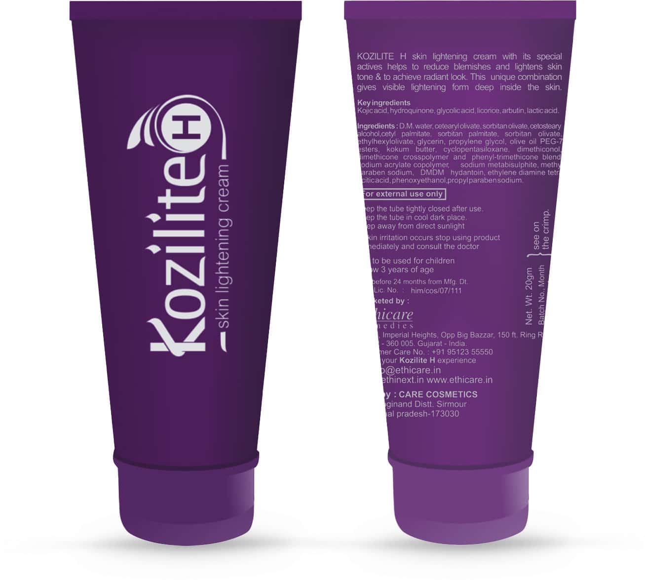 Buy KOZILITE H CREAM - 20 GM Online & Get Upto 60% OFF at PharmEasy
