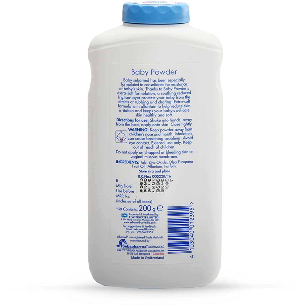 Buy SEBAMED BABY POWDER 200G |WITH OLIVE OIL AND ALLANTOIN| FOR ...