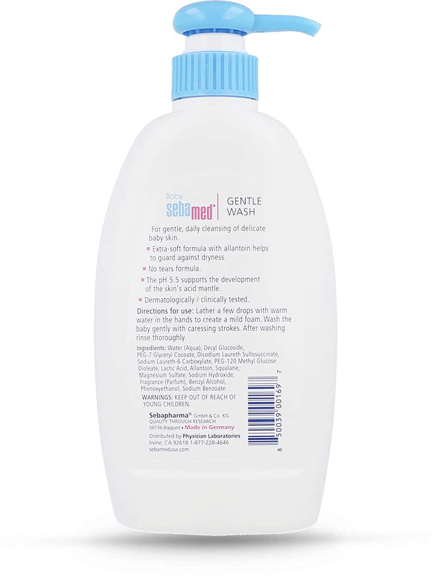 Buy SEBAMED BABY GENTLE WASH 400ML|PH 5.5| WITH ALLANTOIN| NO TEARS ...
