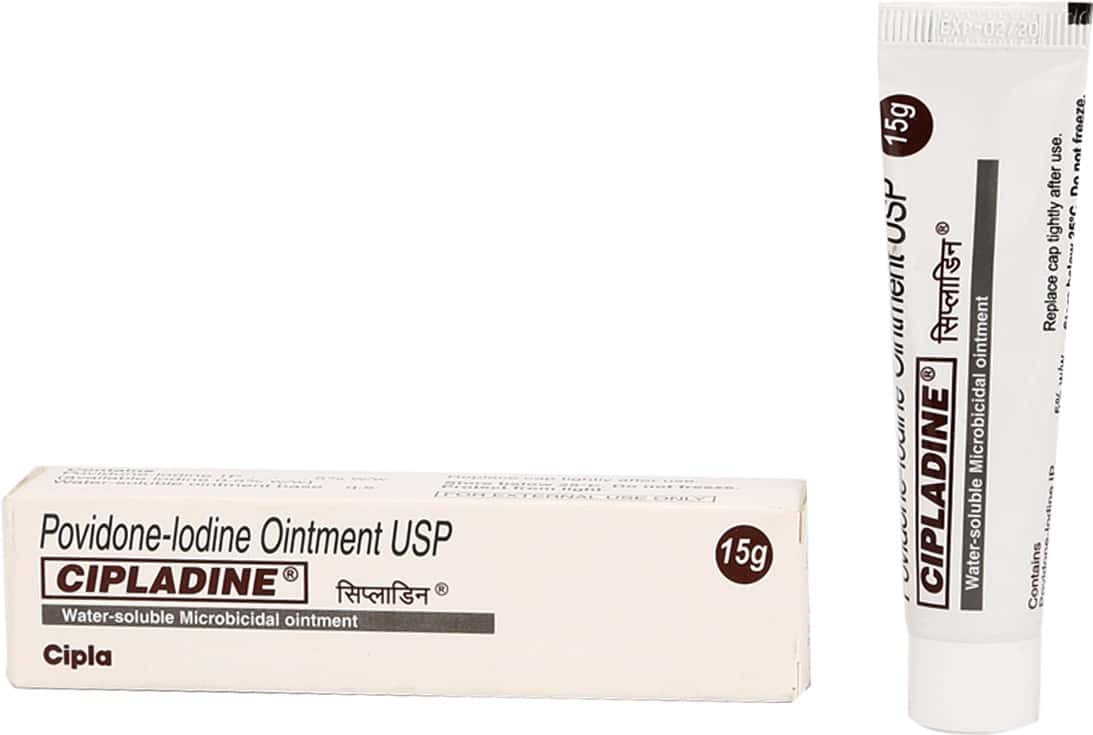 Buy CIPLADINE 5% OINT 15GM Online & Get Upto 60% OFF at PharmEasy