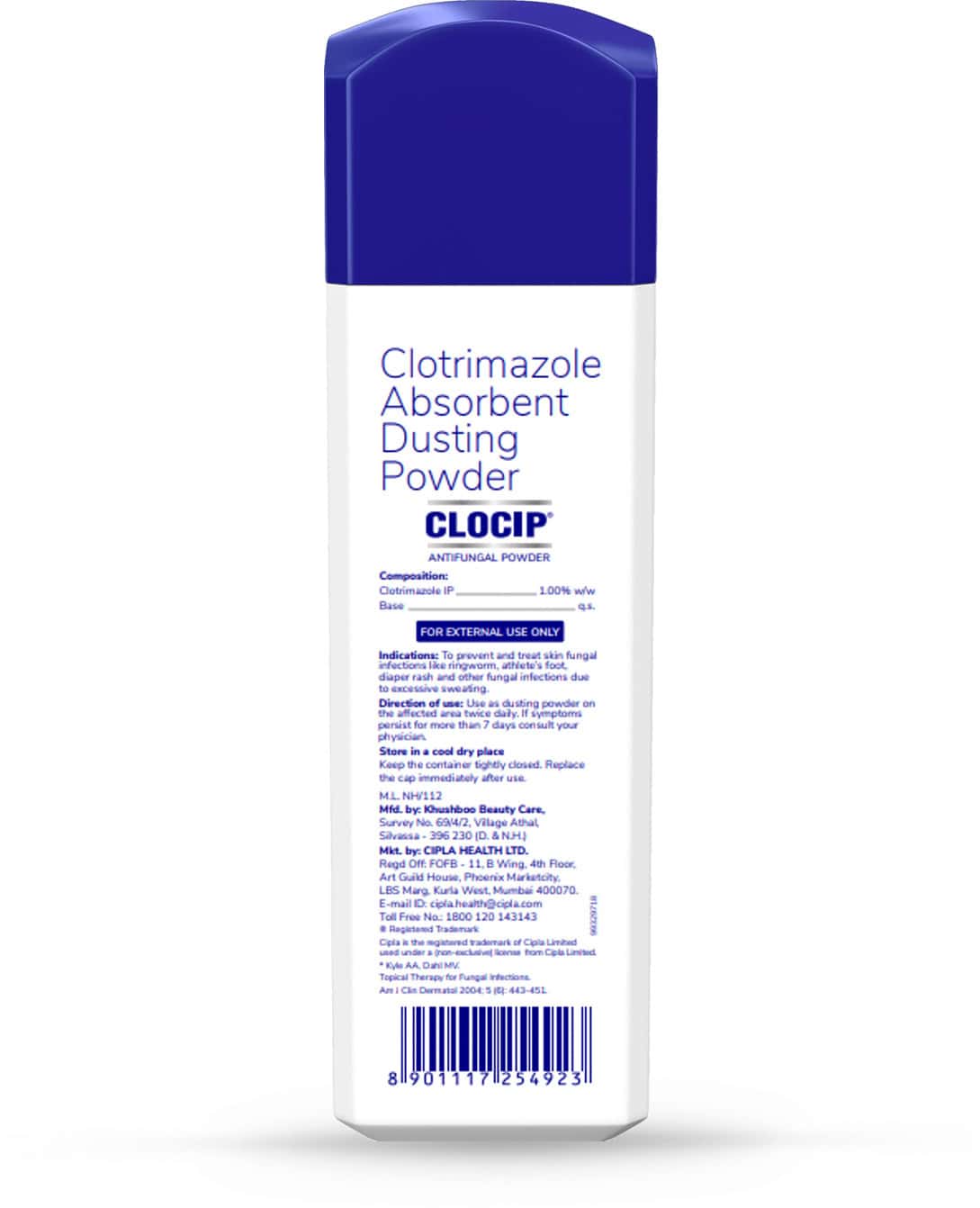 Buy CLOCIP ANTI FUNGAL POWDER OF 100 GM Online & Get Upto 60% OFF at ...