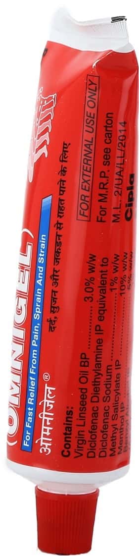 Buy OMNIGEL GEL 75GM Online & Get Upto 60% OFF at PharmEasy