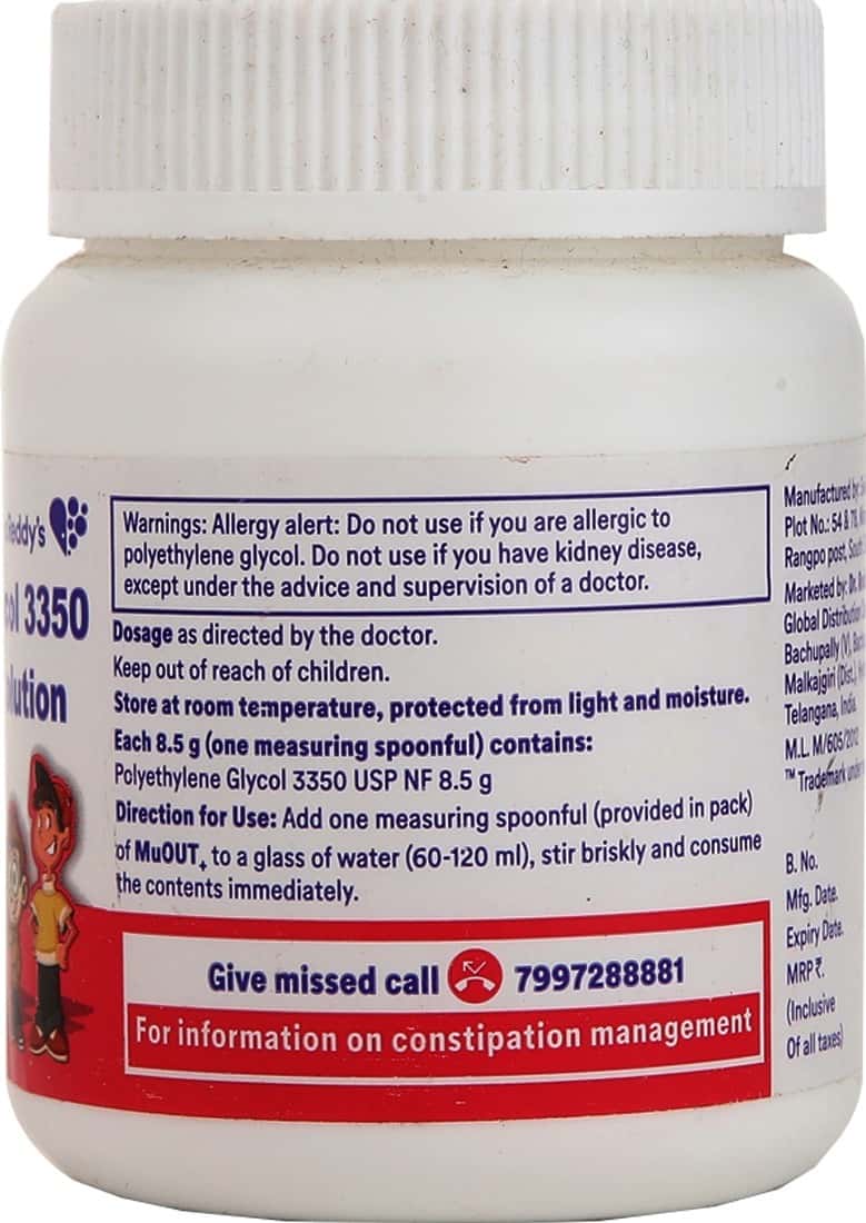 Buy MUOUT PLUS POWDER 119GM Online & Get Upto 60% OFF at PharmEasy