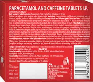 Buy CROCIN PAIN RELIEF STRIP OF 15 TABLETS Online & Get Upto 60% OFF at ...