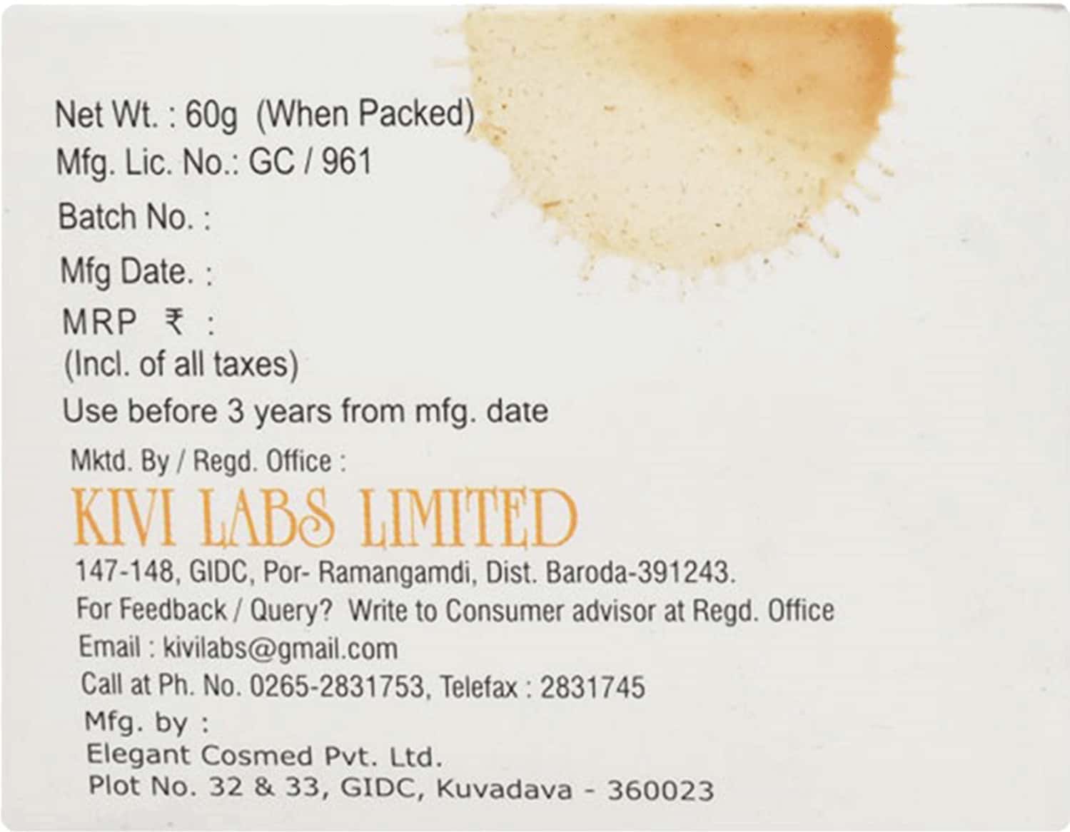 Buy VITAVERA TUBE OF 60GM CREAM Online & Get Upto 60% OFF at PharmEasy