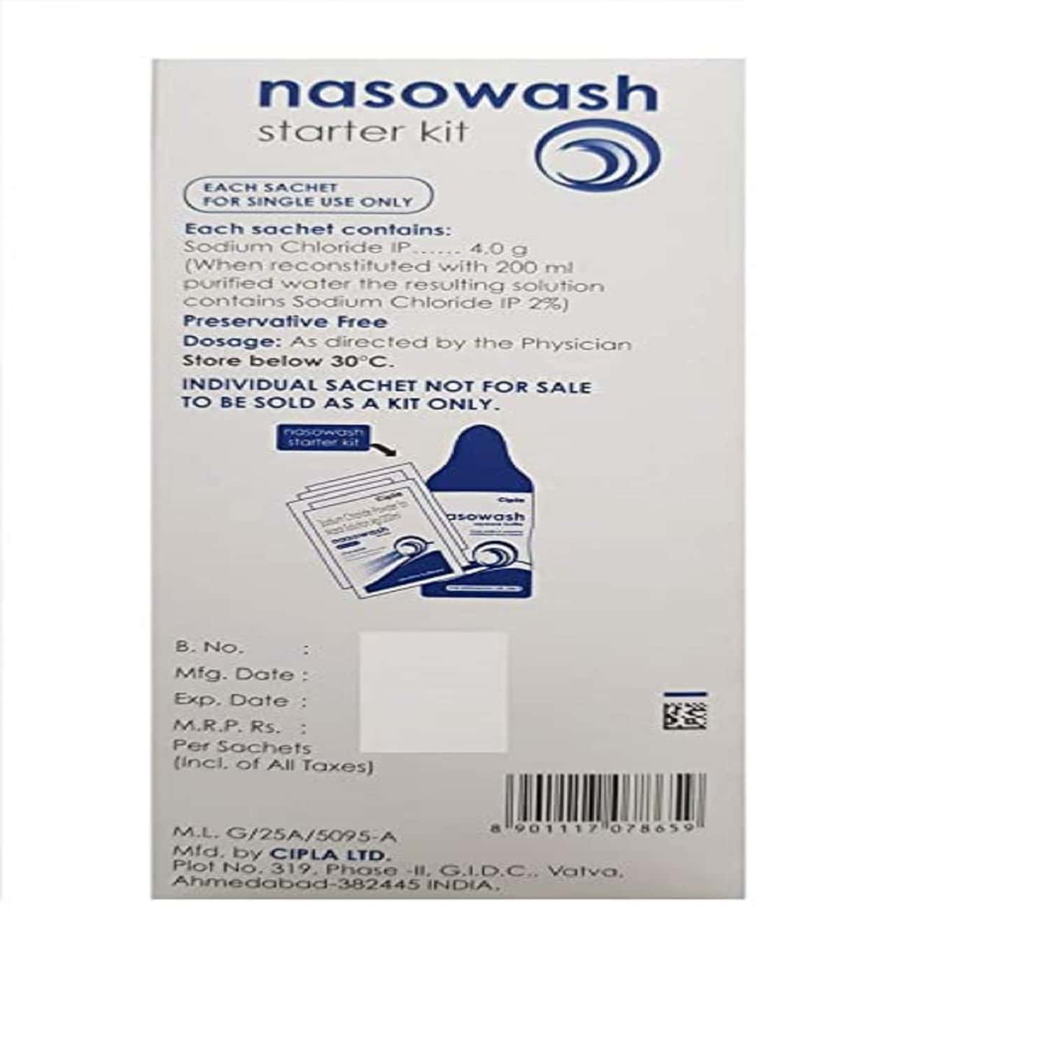 Buy NASOWASH STARTER KIT Online & Get Upto 60% OFF at PharmEasy