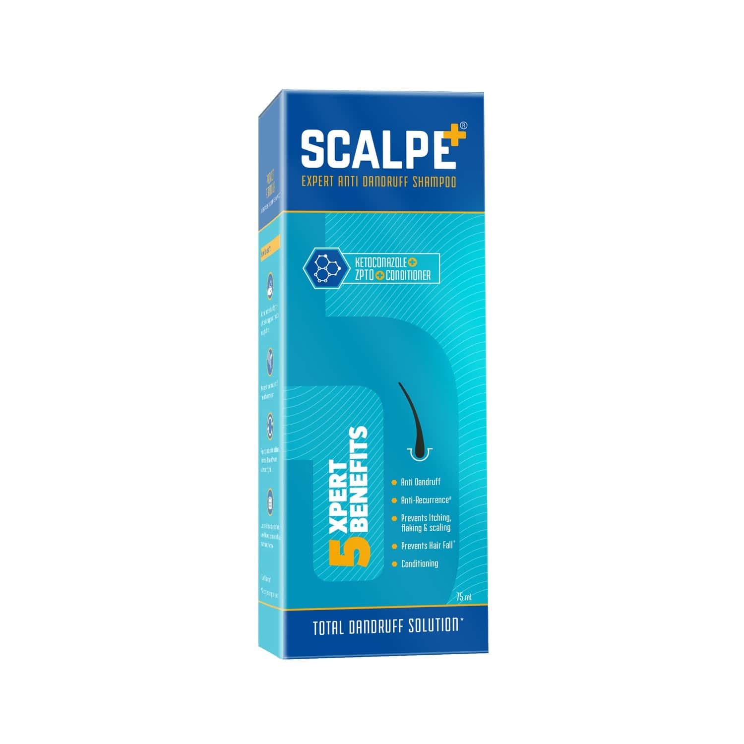 Buy Scalpe Plus Anti Dandruff Shampoo Bottle Of 75 Ml Online & Get Upto ...