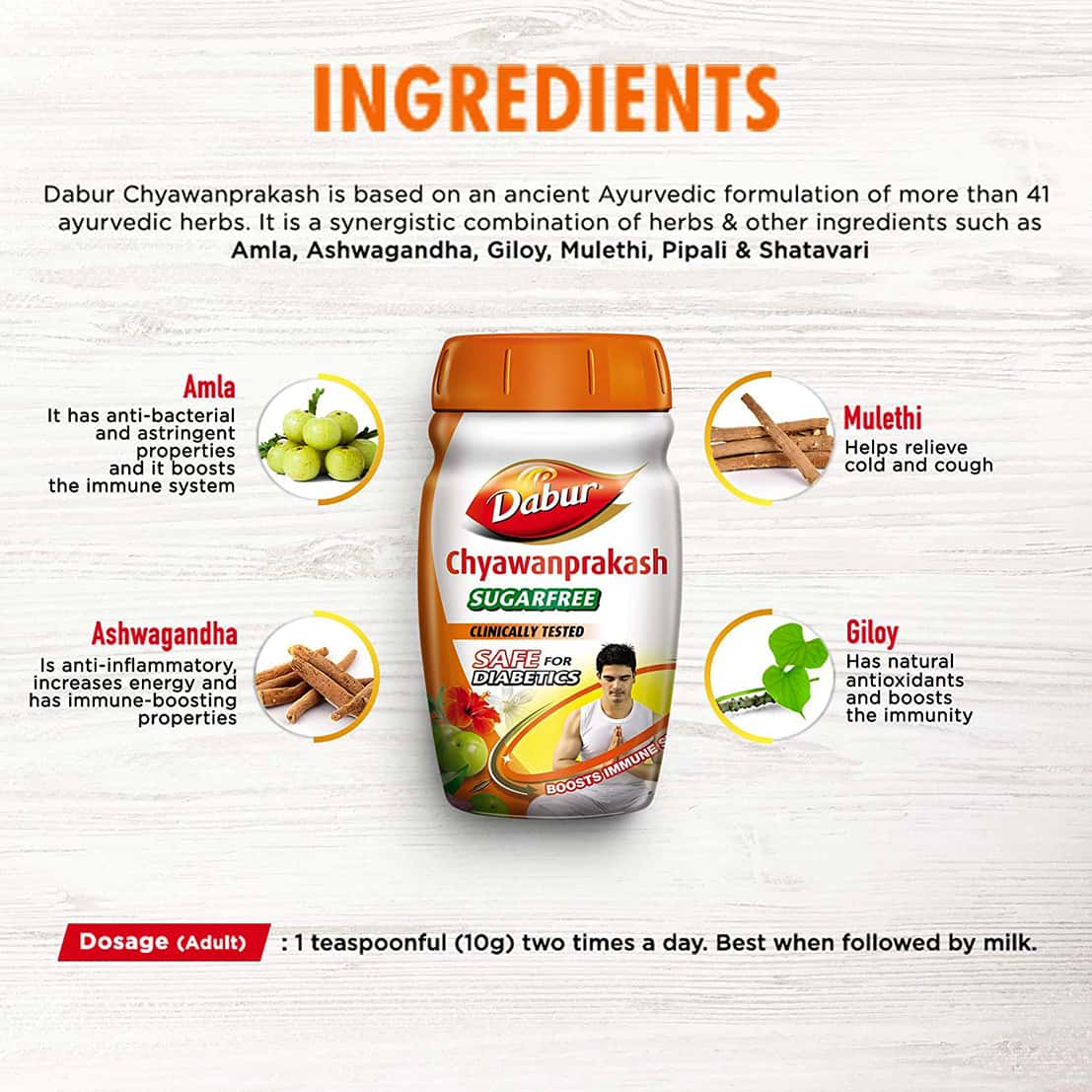 Buy DABUR CHYAWANPRAKASH SUGAR FREE 900 GM Online & Get Upto 60% OFF at ...