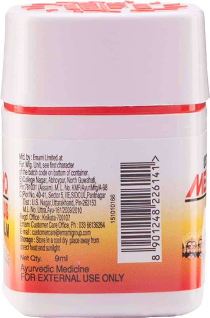 Buy EMAMI MENTHO PLUS HEADACHE BALM BOTTLE OF 9 ML Online & Get Upto 60 ...