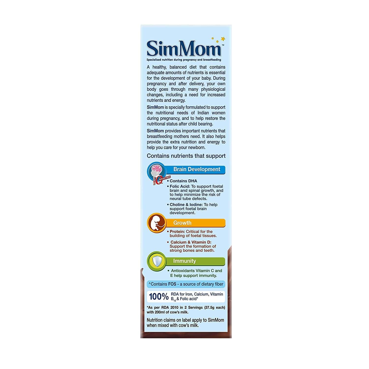 Buy SIMMOM CHOCO 400GM POWDER Online & Get Upto 60% OFF at PharmEasy
