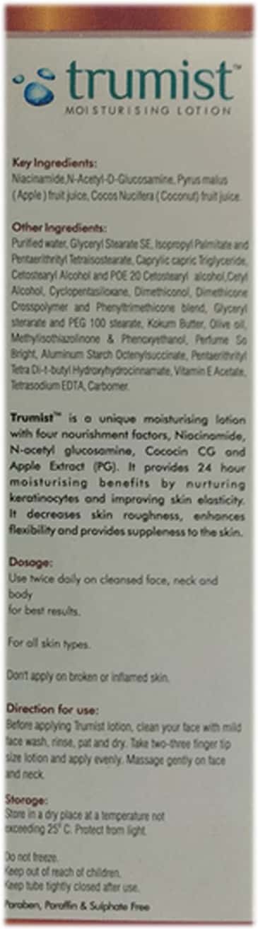 Buy TRUMIST LOTION 60ML Online & Get Upto 60% OFF at PharmEasy