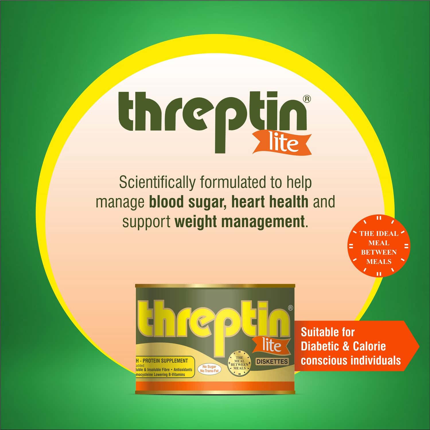 Buy THREPTIN LITE VANILLA BUTTERSCOTCH NUTRITION DISKETTES TIN OF 275 G ...