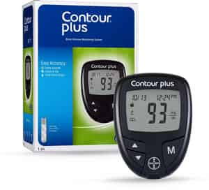 Buy CONTOUR PLUS GLUCOMETER KIT | FREE 25 STRIPS Online & Get Upto 60% ...