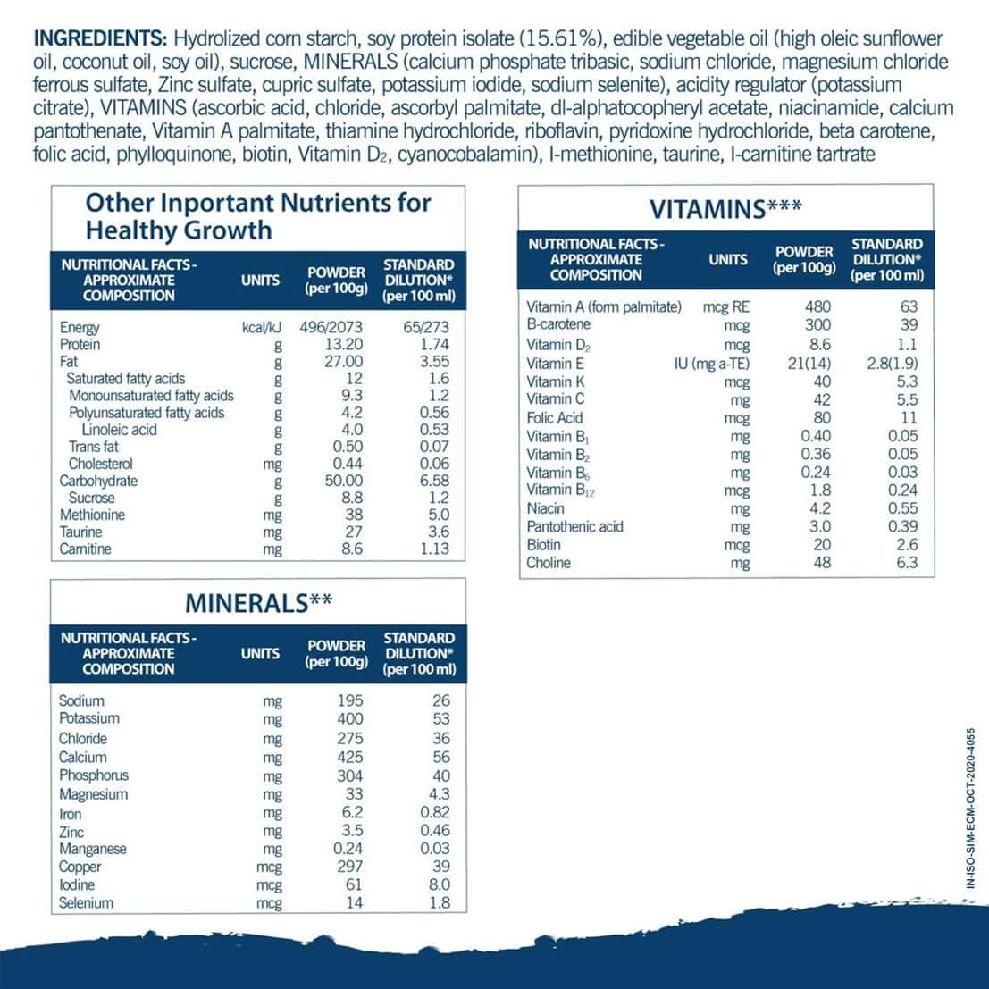 Buy SIMILAC ISOMIL SOY INFANT FORMULA - LACTOSE FREE (UPTO 24 MONTHS ...