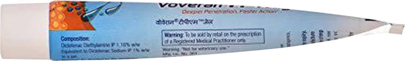 Buy VOVERAN TPM TUBE OF 30GM GEL Online & Get Upto 60% OFF at PharmEasy