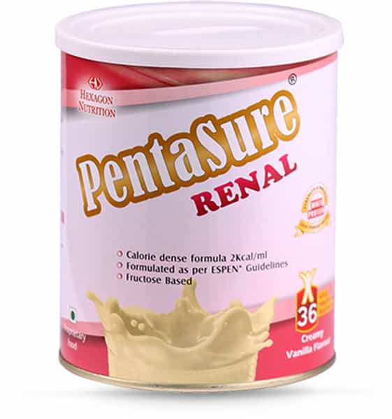 Buy PENTASURE RENAL VANILLA RENAL CARE POWDER TIN OF 400 G Online & Get ...
