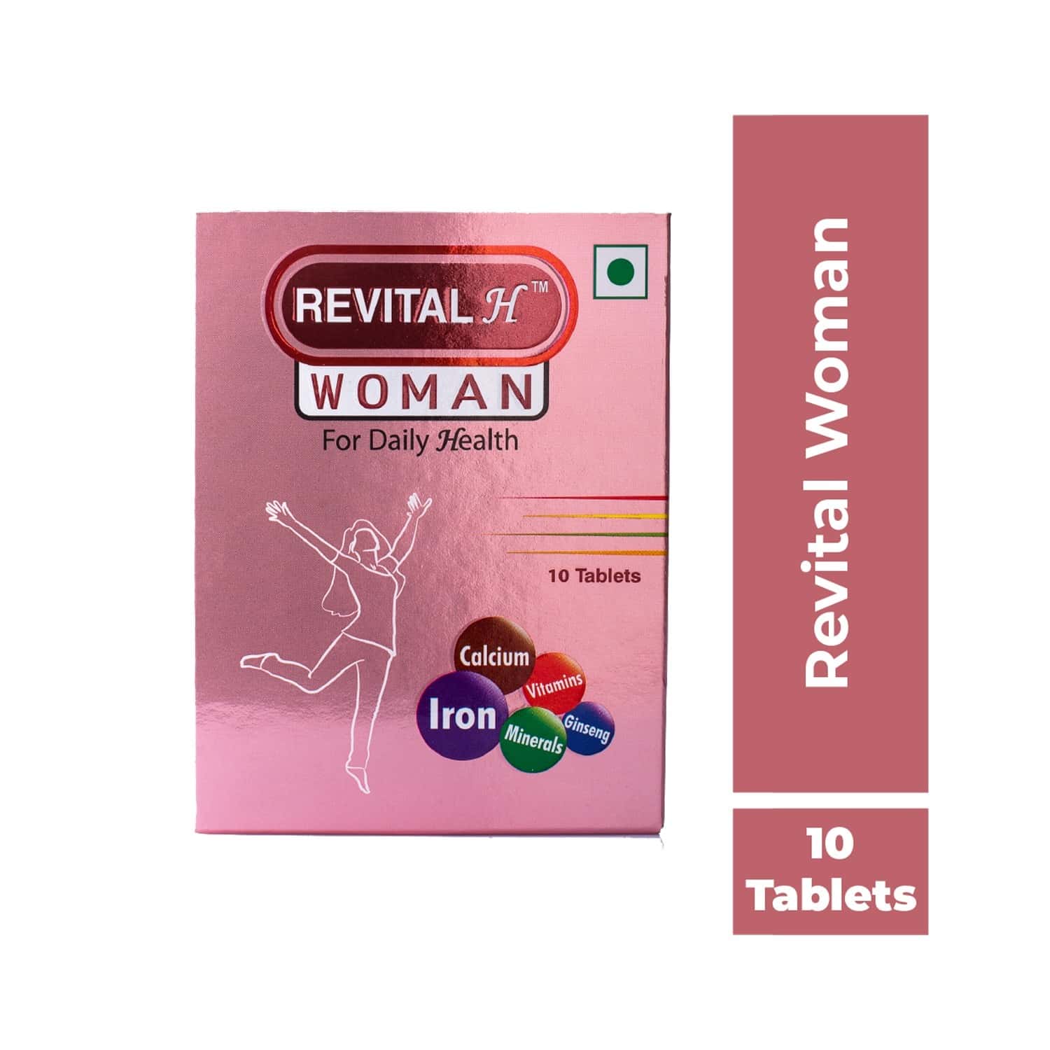 Buy Revital H Woman Health Supplement Tablets Strip Of 10 Online & Get ...