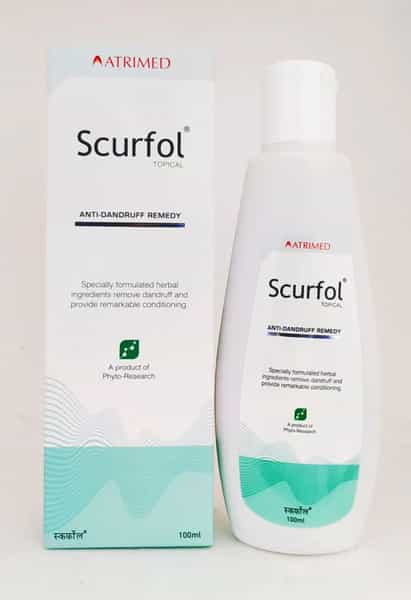 Buy SCURFOL TOPIACAL SOLU 100ML Online & Get Upto 60% OFF at PharmEasy