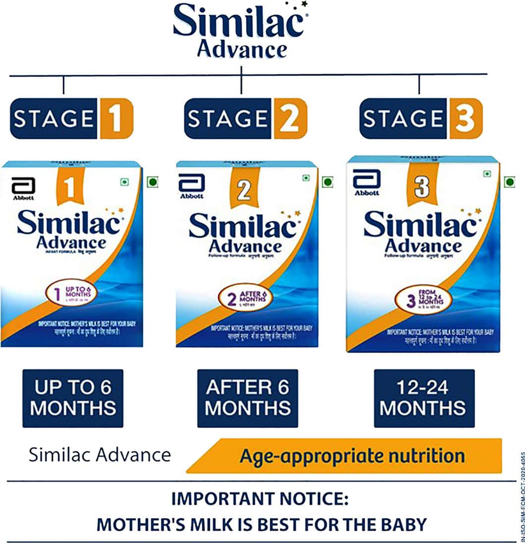 Buy SIMILAC ADVANCE STAGE 3 FOLLOW-UP INFANT FORMULA (AFTER 12 MONTHS ...