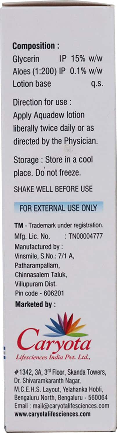 Buy AQUADEW MOISTURIZING LOTION 200GM Online & Get Upto 60% OFF at ...